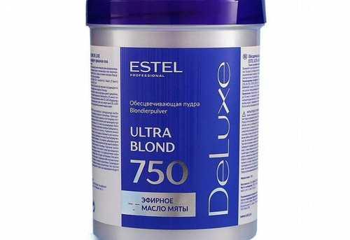 Обесцвечивающая пудра Estel DE Luxe Ultra Blond