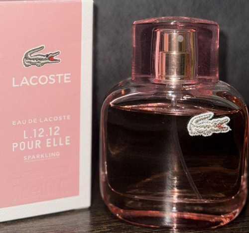 Духи Lacoste женские L.12.12 pour elle sparkling