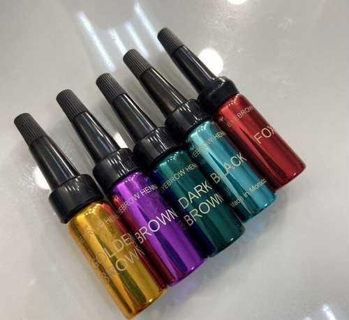 Хна для бровей ekkobeauty