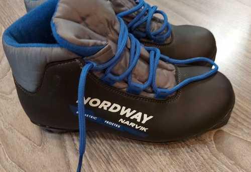 Лыжные ботинки nordway, 37 размер