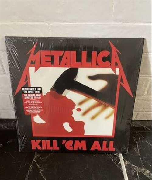 Виниловая пластинка Metallica Kill’em all