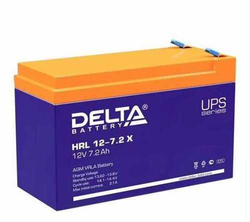 Аккумулятор Delta HRL 12-7.2 X-новый