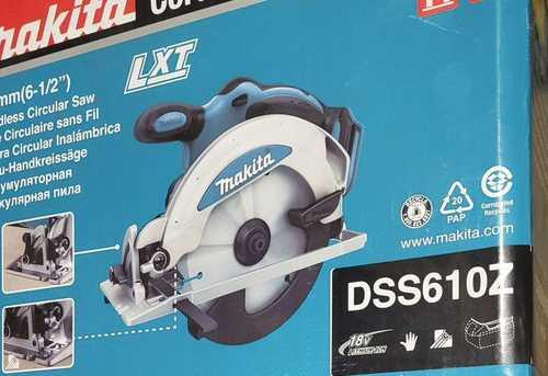 Makita DSS610z дисковая пила c дисками