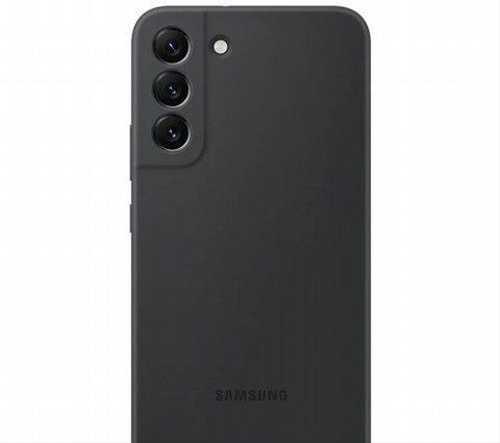 Samsung Silicone Cover для Galaxy S22+ Черный