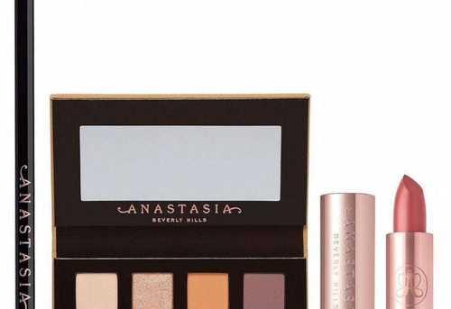 Anastasia beverly hills палетка, помада, карандаш