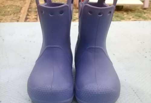 Резиновые сапоги crocs c7