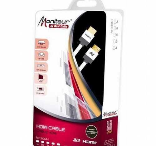 Кабель hdmi Real Cable hdmi-1 1.5m