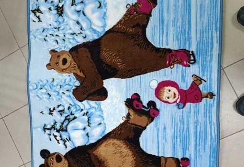 Ковер картина Маша и медведь