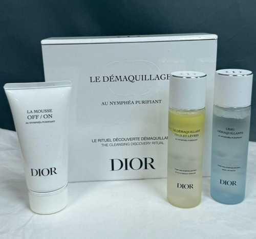 Набор Dior умывалка мицелярная вода