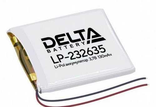 АКБ (130mAh/3.7В) delta LP-232635