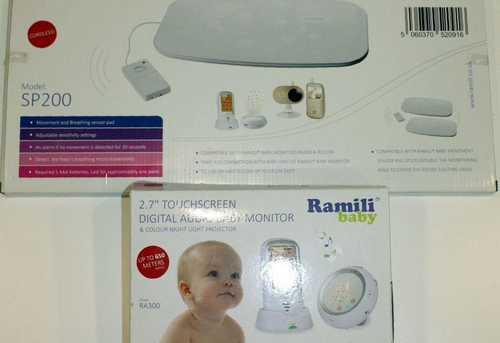 Радионяня ramili baby RA300+монитор дыхания SP200