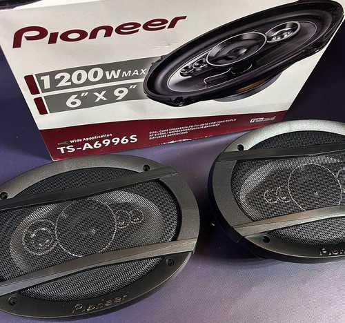 Колонки pioneer TS-A6996S овальные1200W