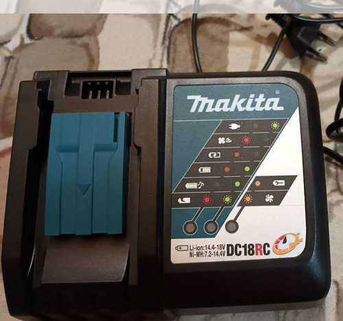 Быстрая зарядка makita dc18rc