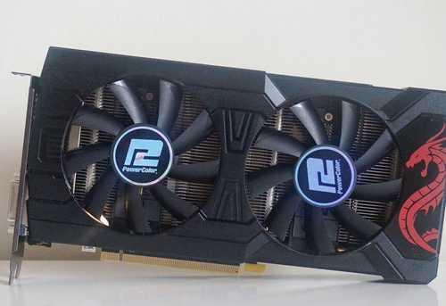 8Gb видеокарта PowerColor Radeon RX 570