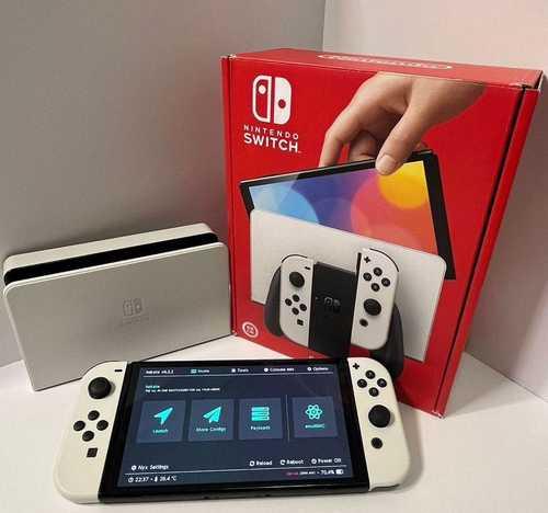 Nintendo switch oled прошитая чип