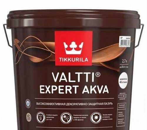 Высокоэффективная лазурь Valtti Expert Akva