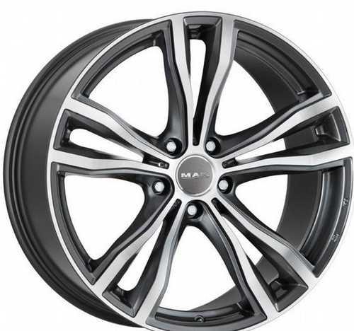 R21 5x120 10,0J ET40 D74,1 MAK X-Mode Gunmetal Mirror Face