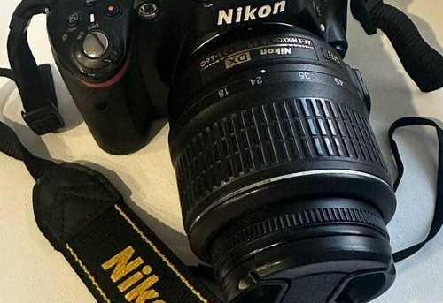 Зеркальный фотоаппарат nikon d5100 kit