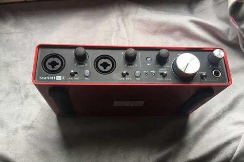 Focusrite Scarlett 2i4 2nd Gen звуковая карта