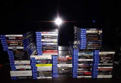 Коллекция дисков ps4 ps5 PlayStation