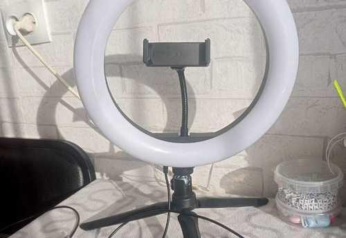 Лампа кольцевая для селфи