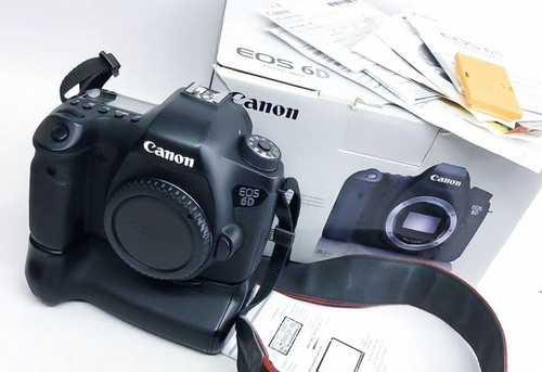 Canon 6D + батарейный блок для акб
