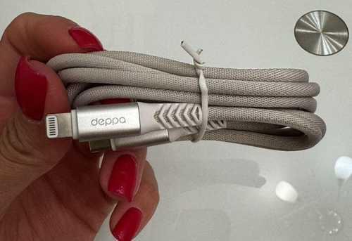 Новый кабель type c lightning deppa