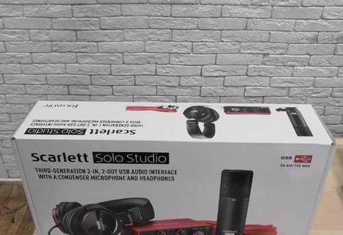 Focusrite Scarlett Solo Studio 3rd Gen