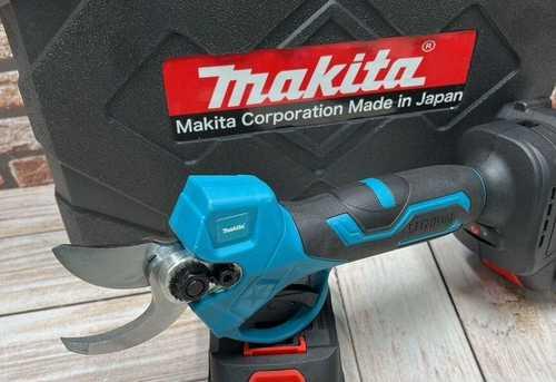 Секатор аккумуляторный makita 18v 2акб, З/У,кейс