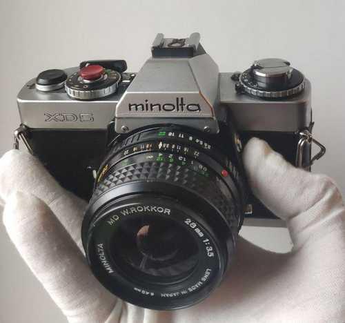 Шустрый малыш Minolta XD 5