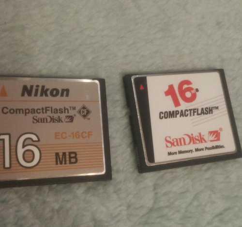 Compact Flash cf карты на 16 Мб