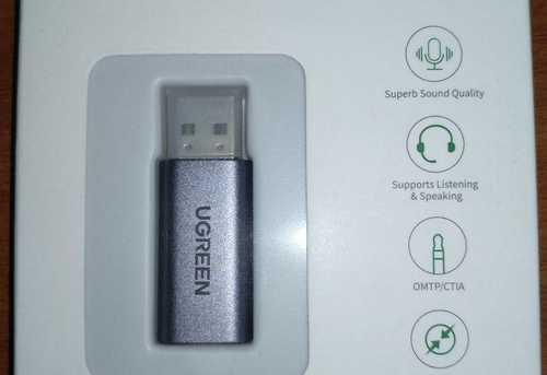 Внешняя звуковая карта usb Ugreen