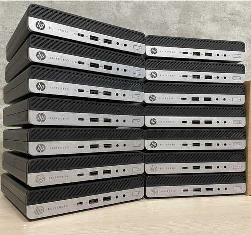 Неттоп Мини пк mini HP 800 G3 EliteDesk i5 7500T