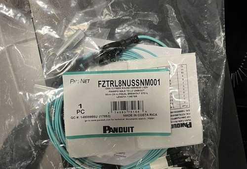OM4 12-fiber round harness cable (гидра)