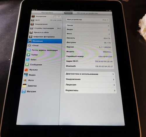 Планшет apple iPad 32GB бу 1 поколения