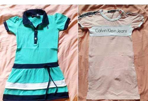 Платье для девочки US Polo, Calvin Klein 110-116