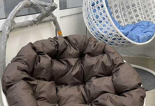 Подушка на кресло папасан, коричневый цвет 2 шт