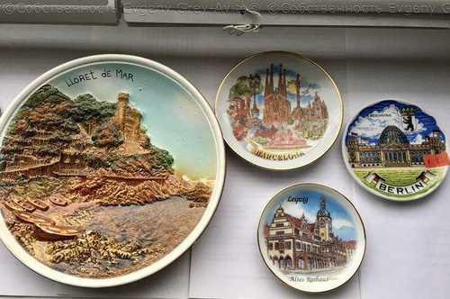 Декоративные тарелки из разных стран