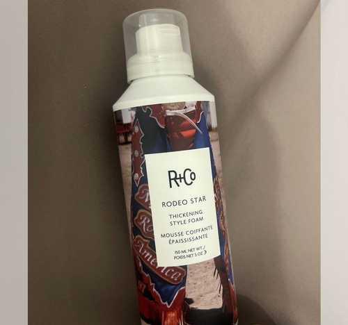 R+Co Уплотняющий мусс для объема Rodeo star