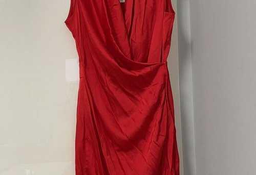 Вечернее платье красное S размер