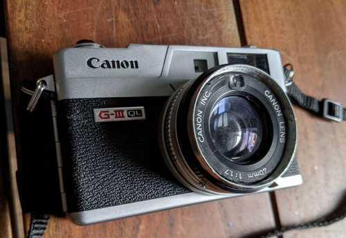 Canon Canonet QL17 giii