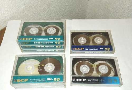 Аудиокассеты ECP 90 с музыкой бронь