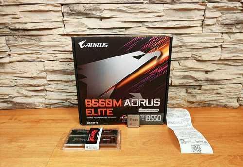 Ryzen 5 5600 + B550M Aorus Elite + 32Gb DDR4 3600