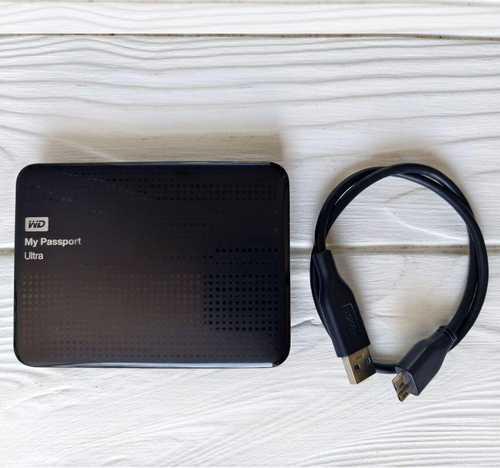 Внешний жесткий диск WD. HDD 2.5. 1 TB. USB 3.0