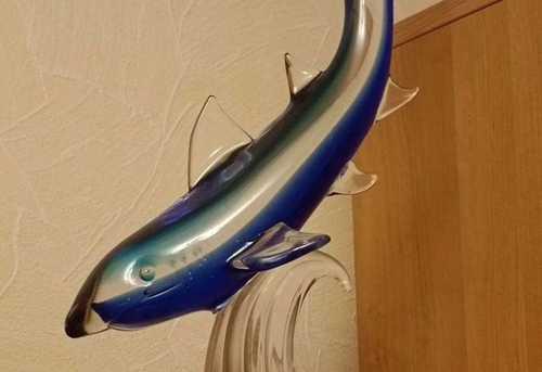 Муранское стекло дельфин