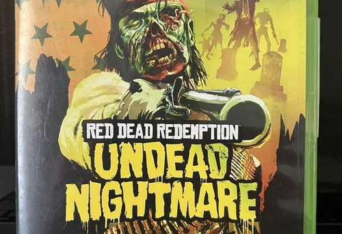 Игра xbox 360 Red dead redemption undead nightmare