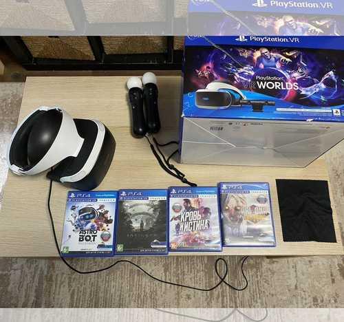 Комплект Sony playstation VR шлем PS VR