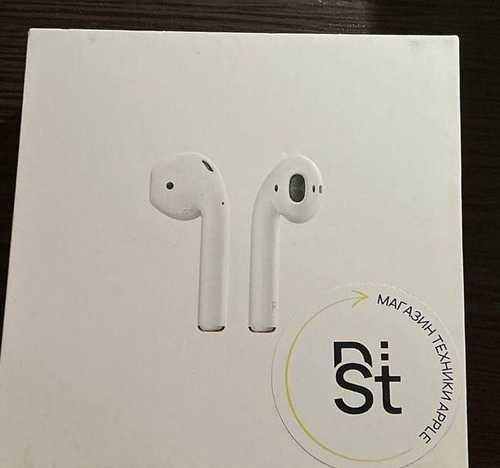 Беспроводные наушники apple airpods 2