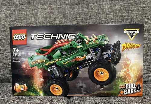 Новый Lego technic 42149 monster Jam Dragon
