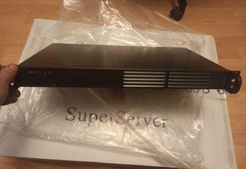 Новый сервер SuperMicro SYS-5015A-EHF-D525